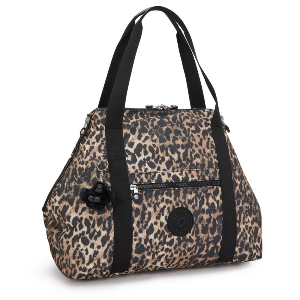 Дорожня сумка Kipling ART M Wild Leopard (6JP) KI6004_6JP - Мережа ...